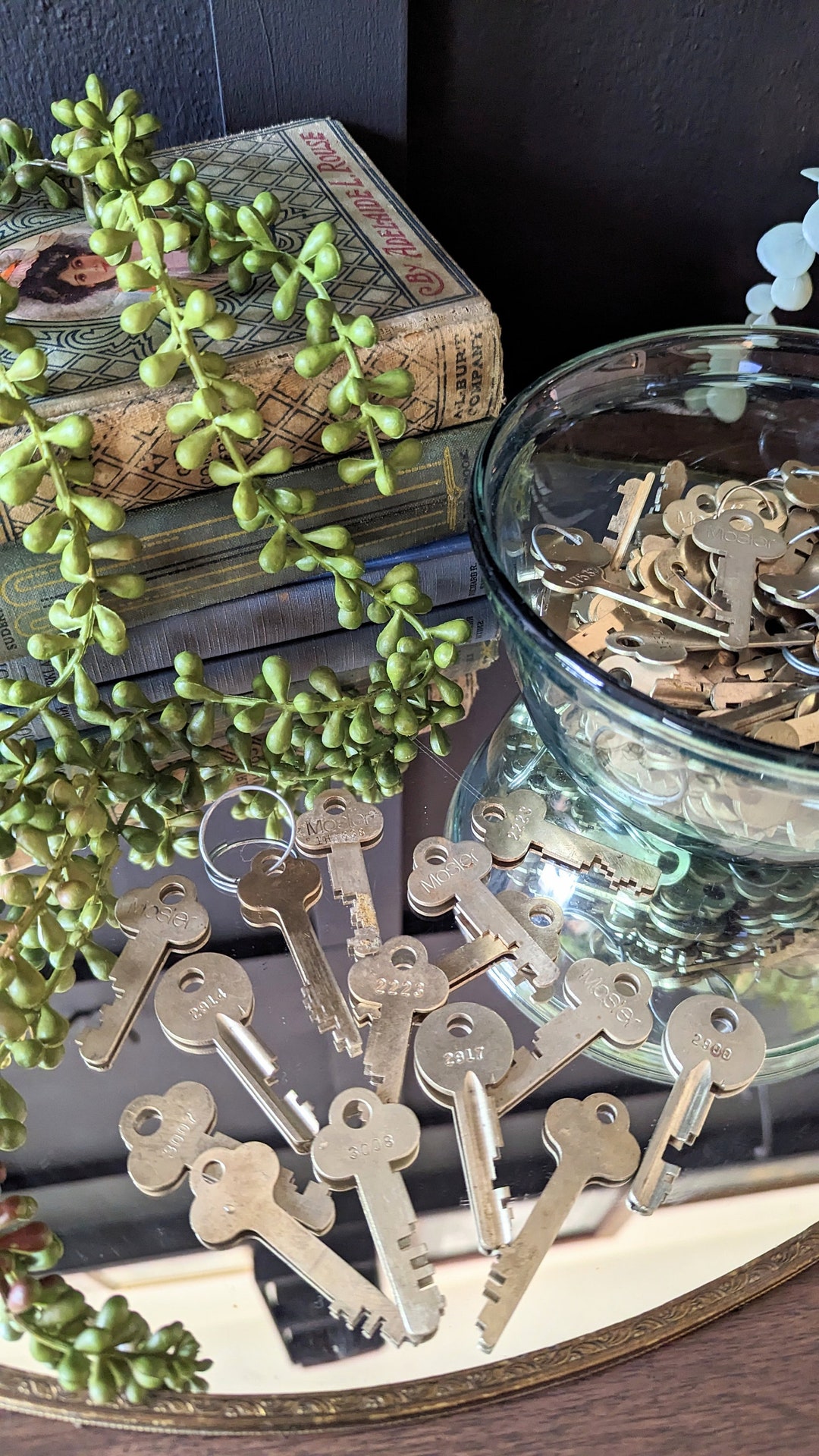 Vintage Ornate Cut Keys, Mystery Lot of Vintage Key, Used Vintage Keys ...