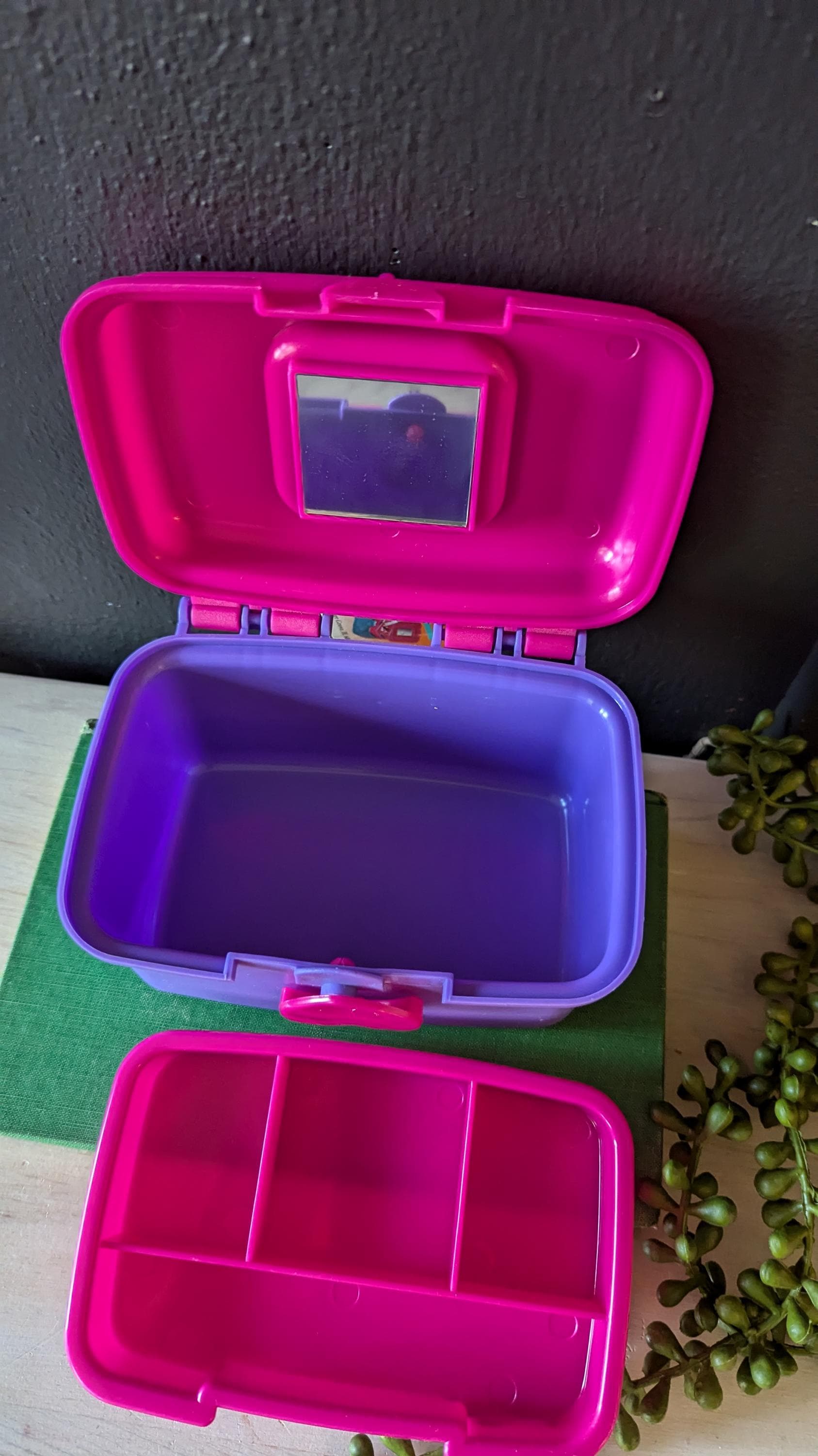 Vintage Mini Purple and Pink Caboodle, Vintage 2000s off Brand Caboodle ...