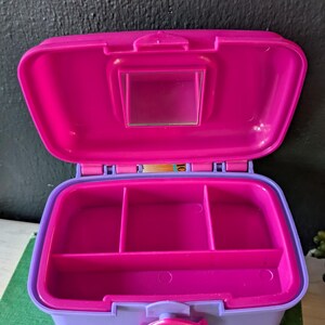 Vintage Mini Purple and Pink Caboodle, Vintage 2000s off Brand Caboodle ...