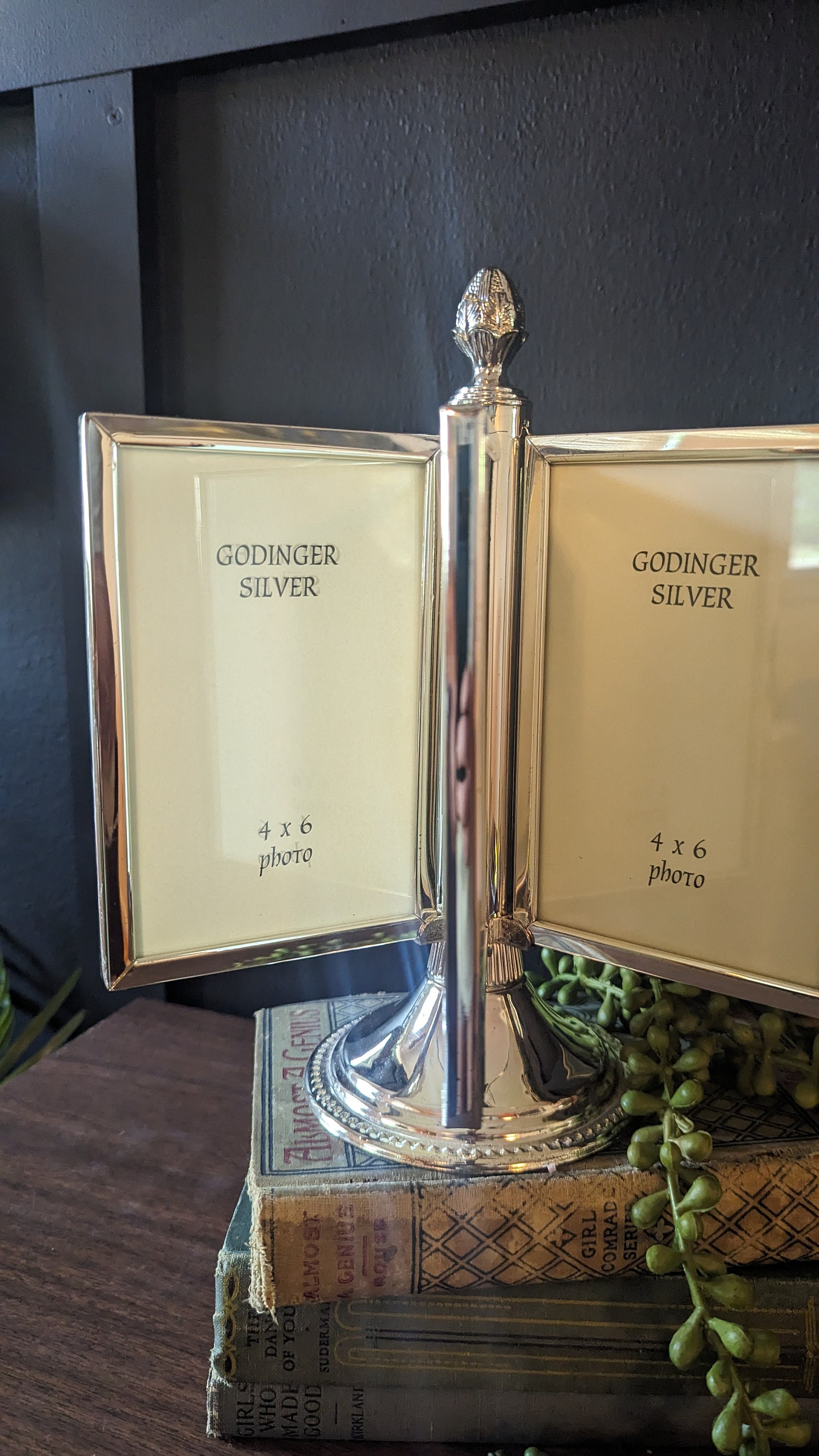 Godinger Silver Plated Rotating Carousel Picture Frame, Vintage Unique ...