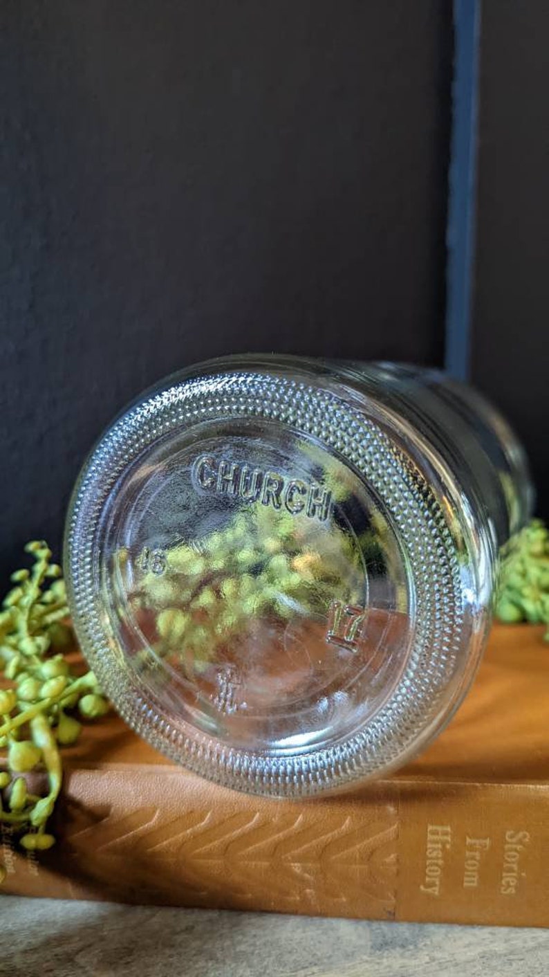 1970's Glass Orange Tang Jar, Vintage 70's Kitchen Decor - Etsy