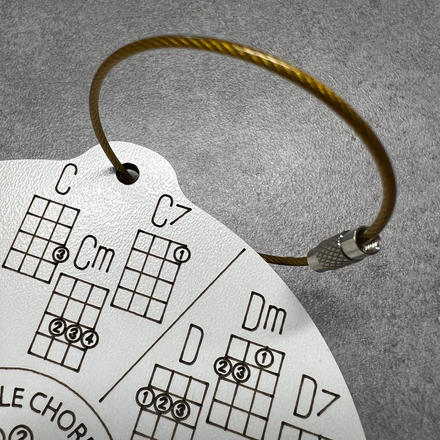 Ukelele Chords Wooden Musician Wheel - Etsy