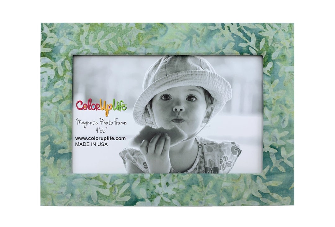 Magnetic Picture Frames - Colorful 4x6 and Wallet Family Photo Frames ...