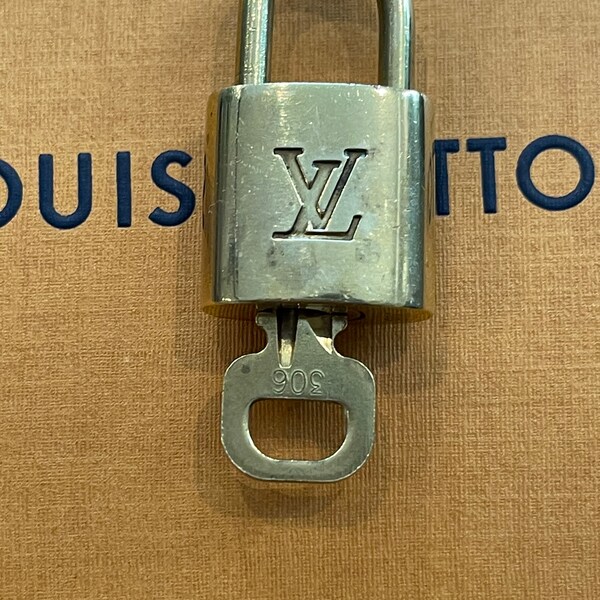 Louis Vuitton Lock Necklace - Etsy Canada
