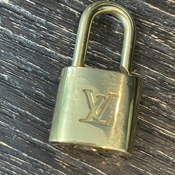 Louis Vuitton Lock Necklace - Etsy Canada