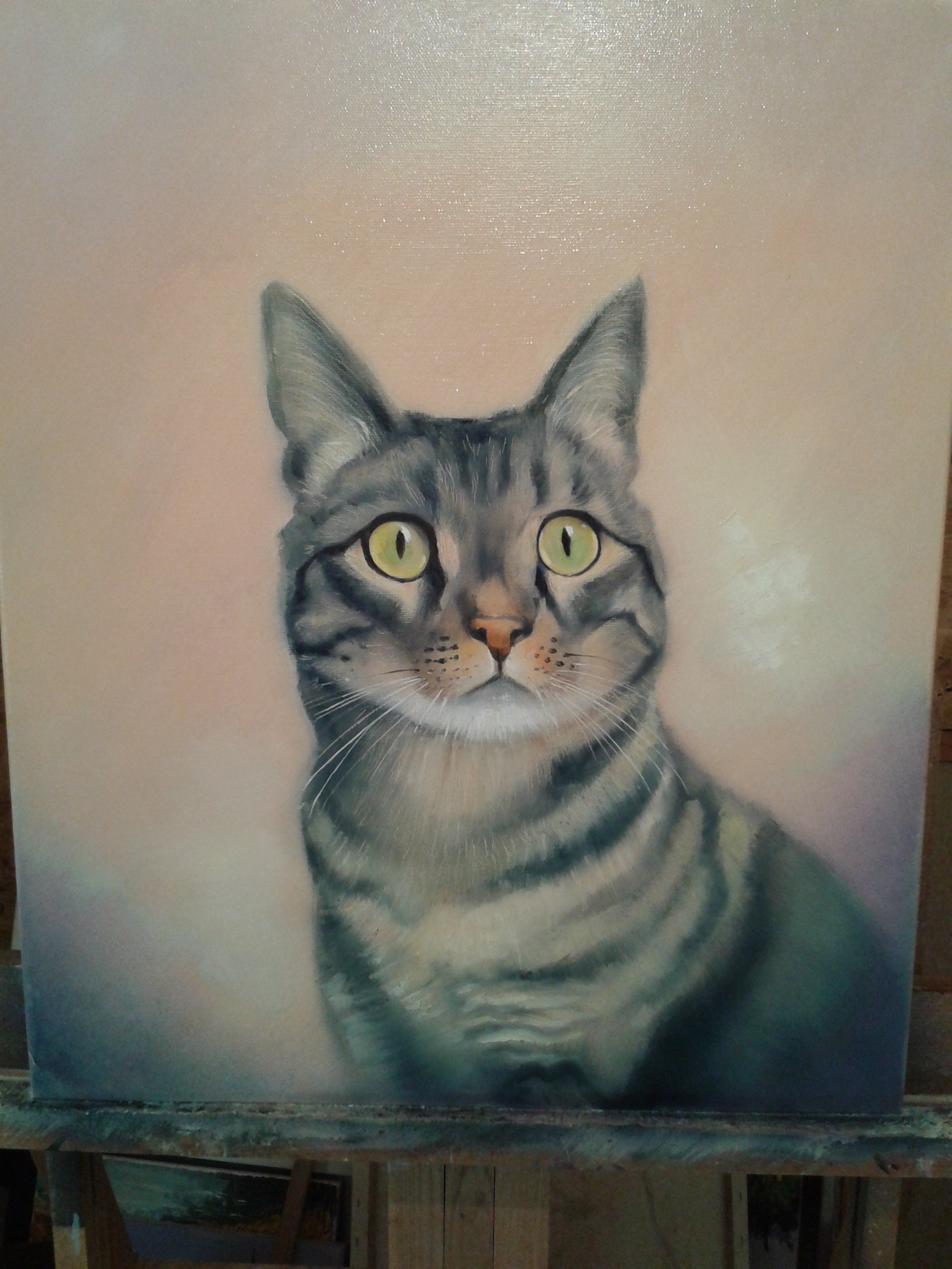 PORTRAIT CHAT/COMMANDE exemple - Etsy France