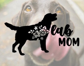 Labrador Sticker Lab Tested TP 1304 Vinyl Decal Lab Retriever - Etsy