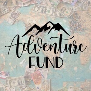 Adventure Fund Decal Money Jar Decal Saving Decal Vacation | Etsy