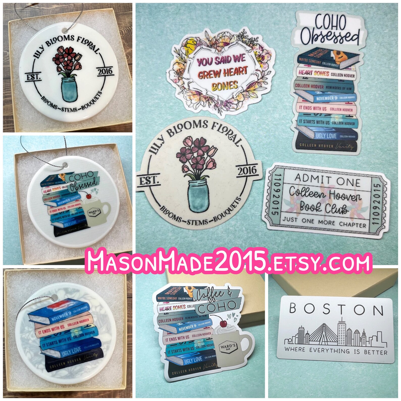 Coho Bookmark Guys of Coho Bookmark Colleen Hoover Bookmark - Etsy