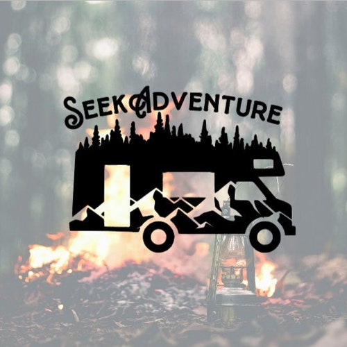 Camper Svg Motorhome Cut File For Cricut Rv Svg Camping Etsy Finland