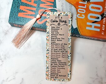 Colleen Hoover Reading List Printable Digital Download Book - Etsy