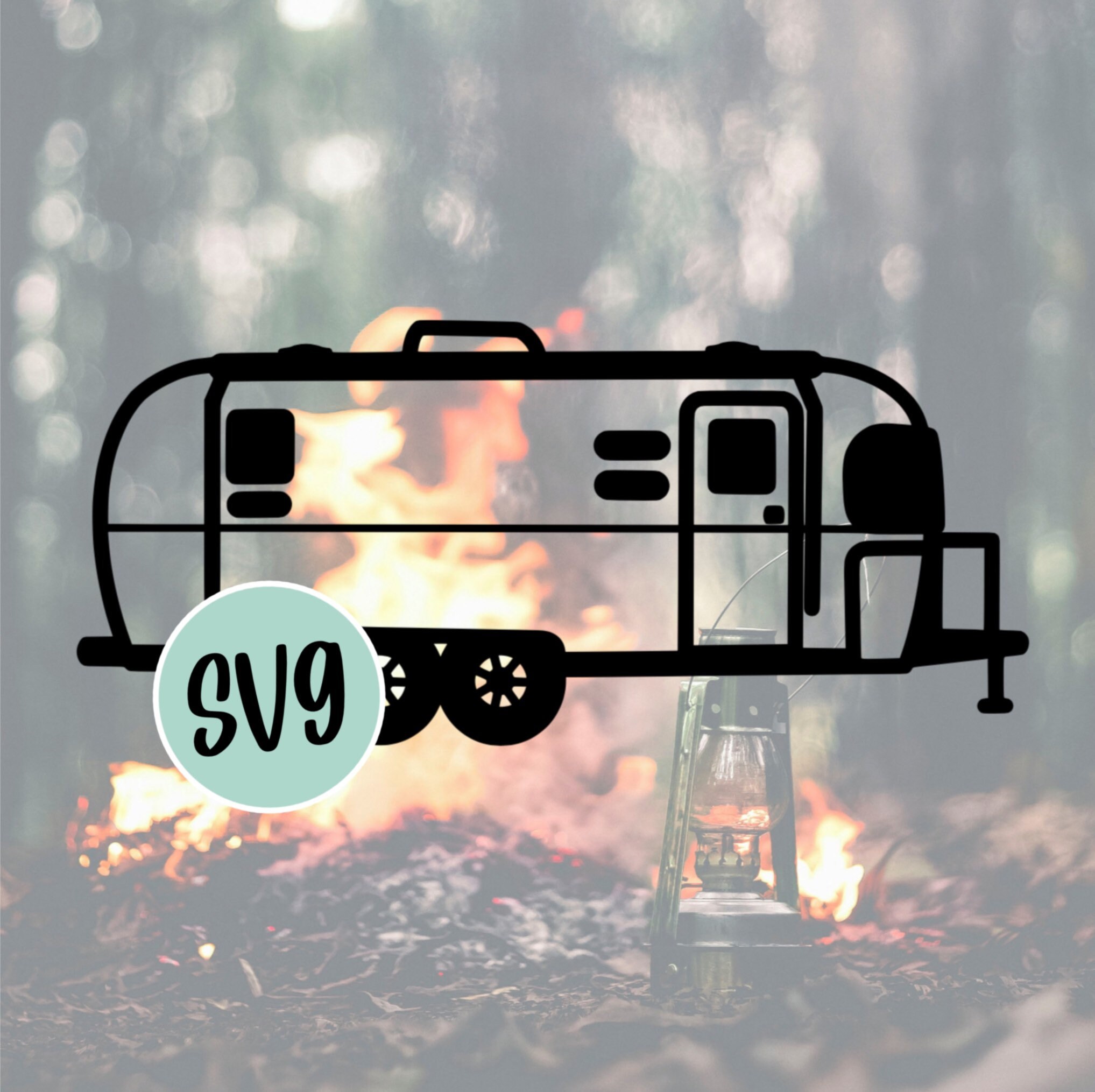 Trailer SVG Travel Trailer Camper SVG Camper Cut File | Etsy Australia
