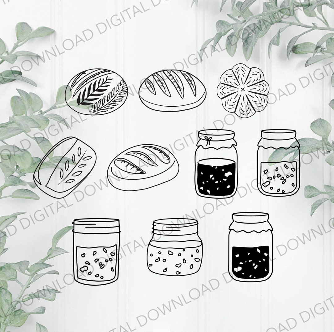 Sourdough SVG Bundle, Sourdough Bread Svg, Sourdough Shirt Svg ...