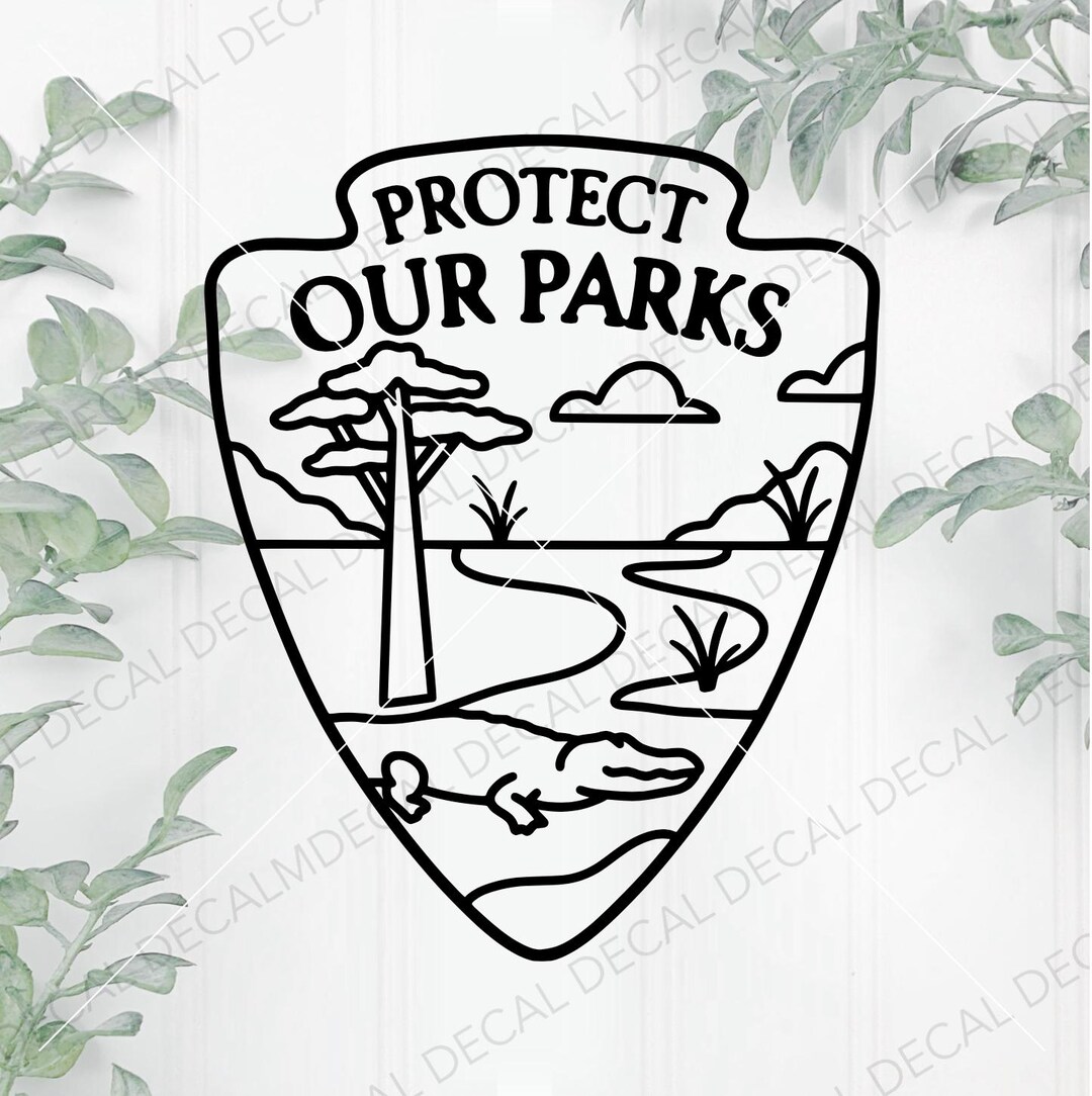 Protect Our Parks Decal Everglades, Protect Our National Parks Decal ...