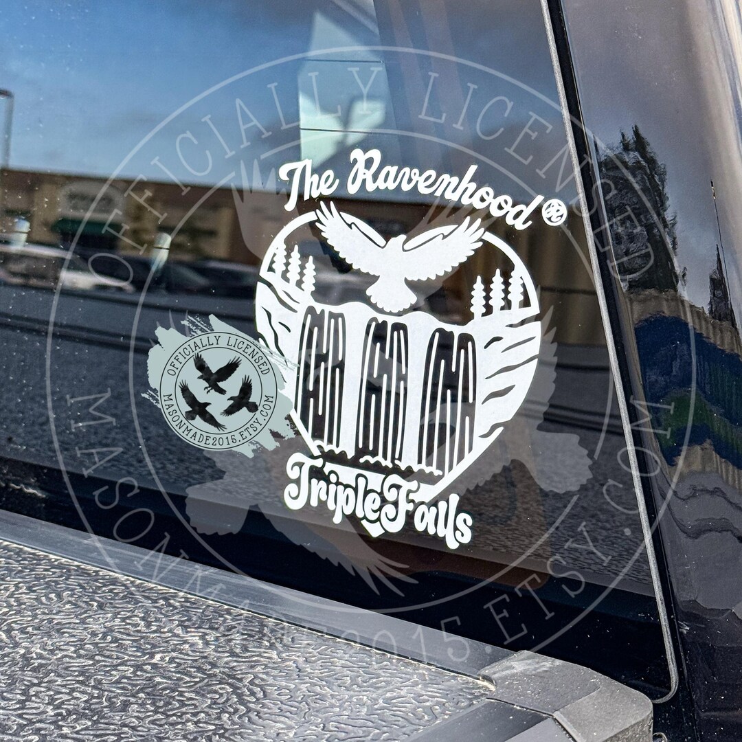 Licensed Triple Falls Ravenhood Decal, Kate Stewart Sticker, the ...