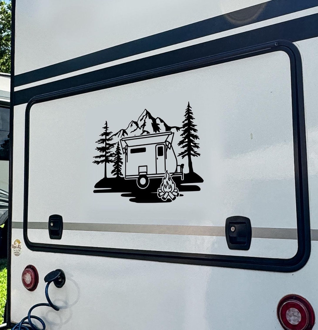 Travel Trailer Decal, Vinyl Decal, Decal for Camper, Travel Trailer ...