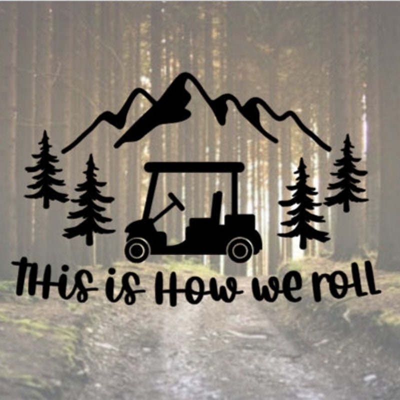 Golf Cart Decals - Etsy