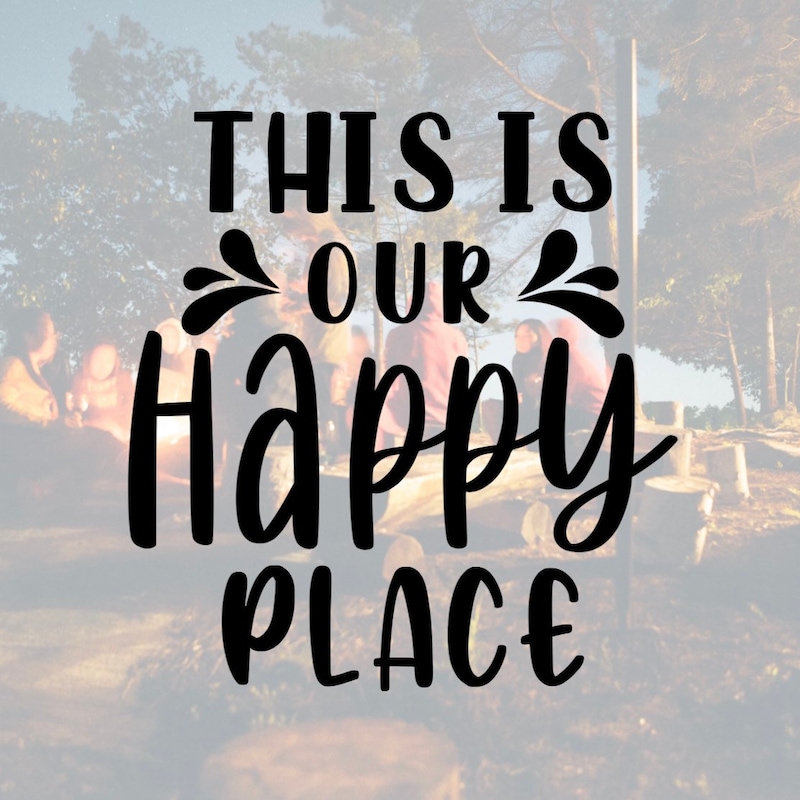 Happy Place Bronze - Etsy