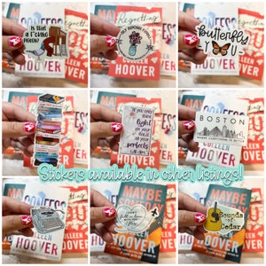 Too Late Sticker, Colleen Hoover Books Sticker, Coho Sticker, Coho ...