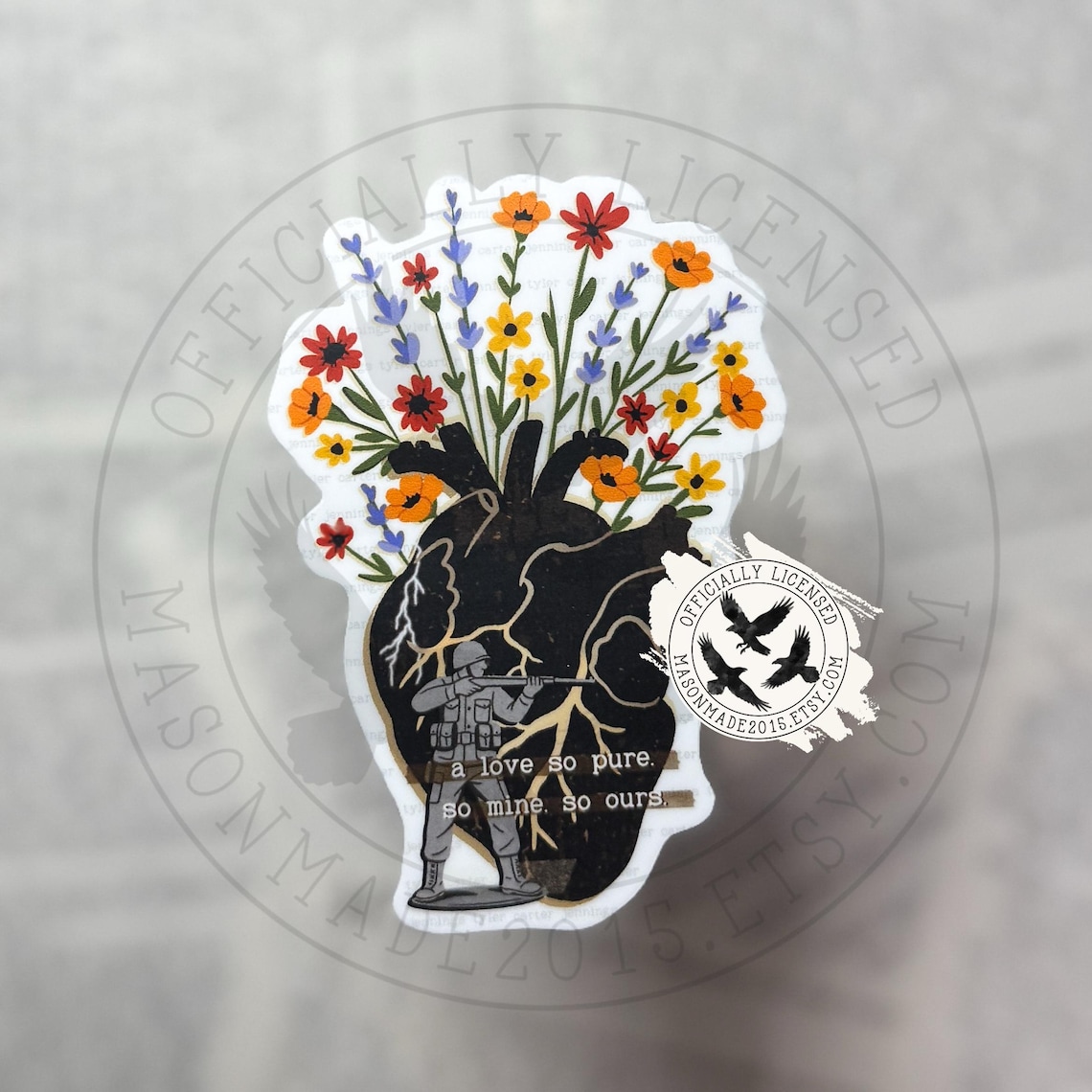 Severed Heart Licensed Sticker, Tyler Jennings Sticker, Severed Heart ...