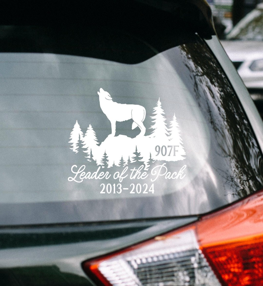Wolf 907f Decal - Etsy