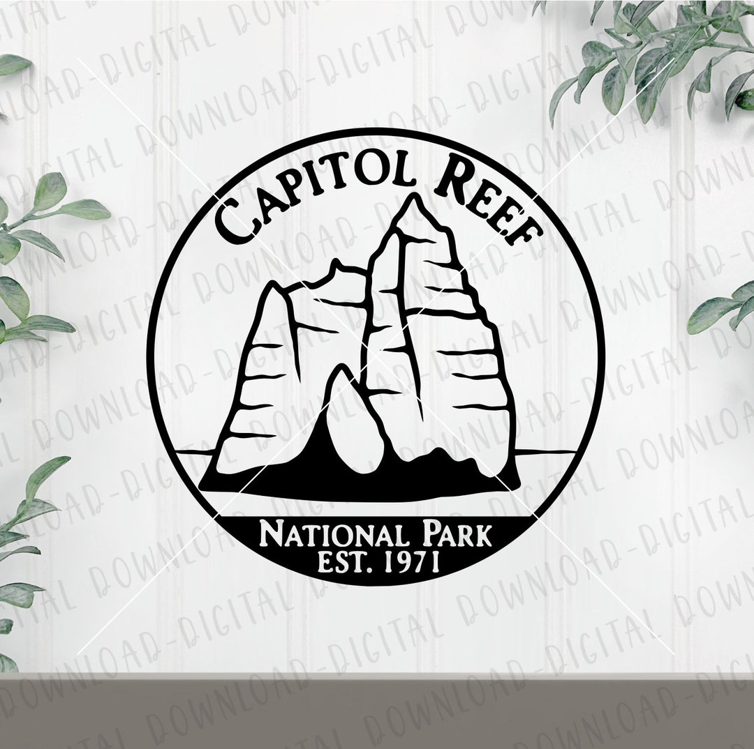 Capitol Reef National Park Svg - Etsy