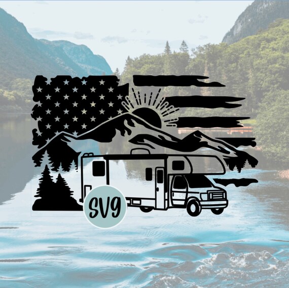 Class C Flag SVG Class C Camper Patriotic Class C SVG | Etsy Canada