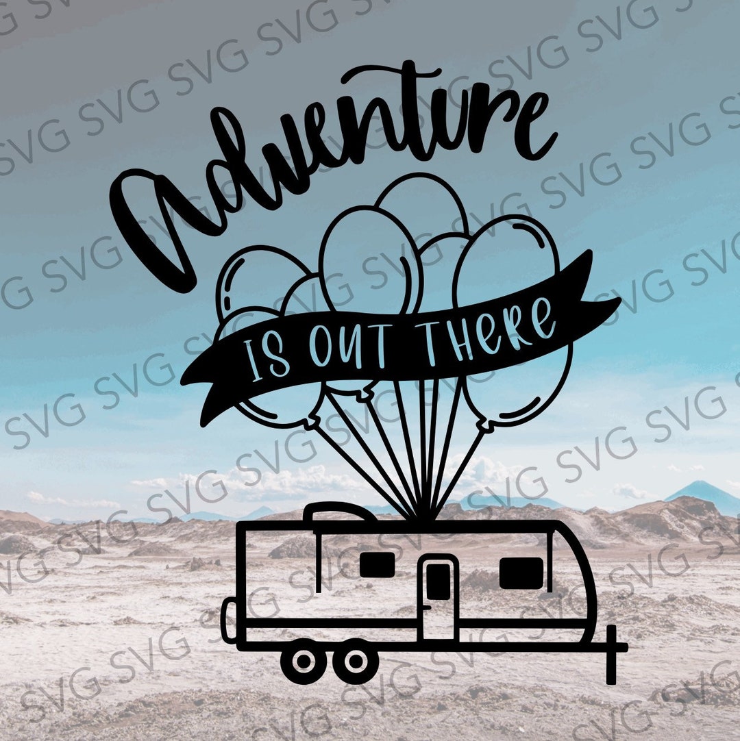 Travel Trailer SVG, Camper Trailer, Camper SVG, Camper Cut File, Camper ...