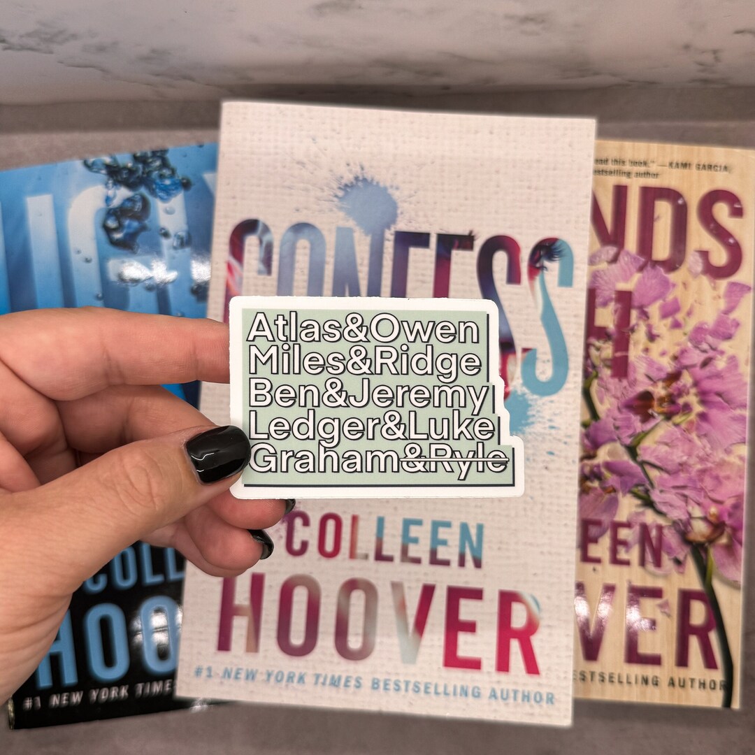 Coho Guys Sticker, Colleen Hoover Books Sticker, Coho Sticker, Coho ...