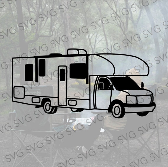 Class C SVG Motorhome SVG Camper SVG Camper Cut File - Etsy