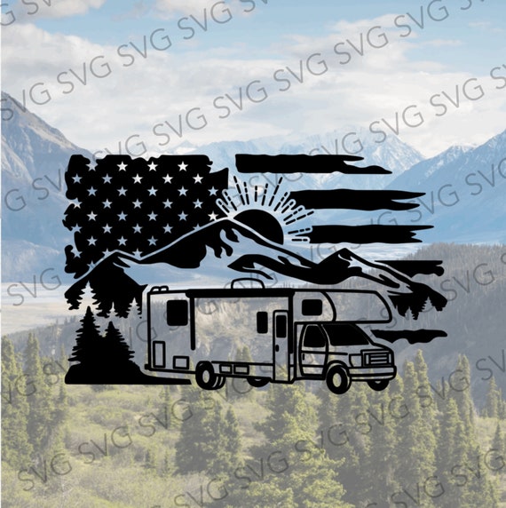 Class C Flag SVG Class C Camper Patriotic Class C SVG - Etsy