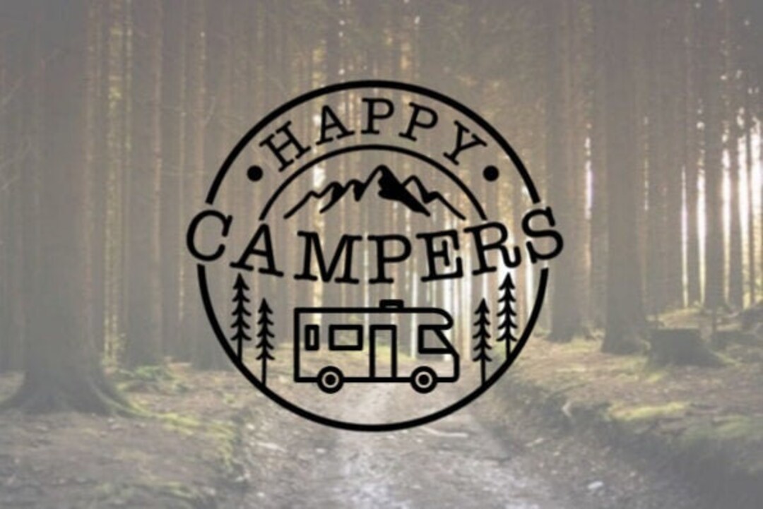 Class C Decal, Happy Campers Decal, Class C Happy Campers, Decal for ...