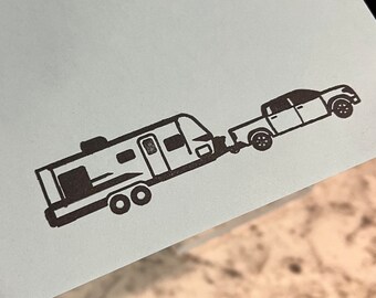 Travel Cling Stamp - Etsy