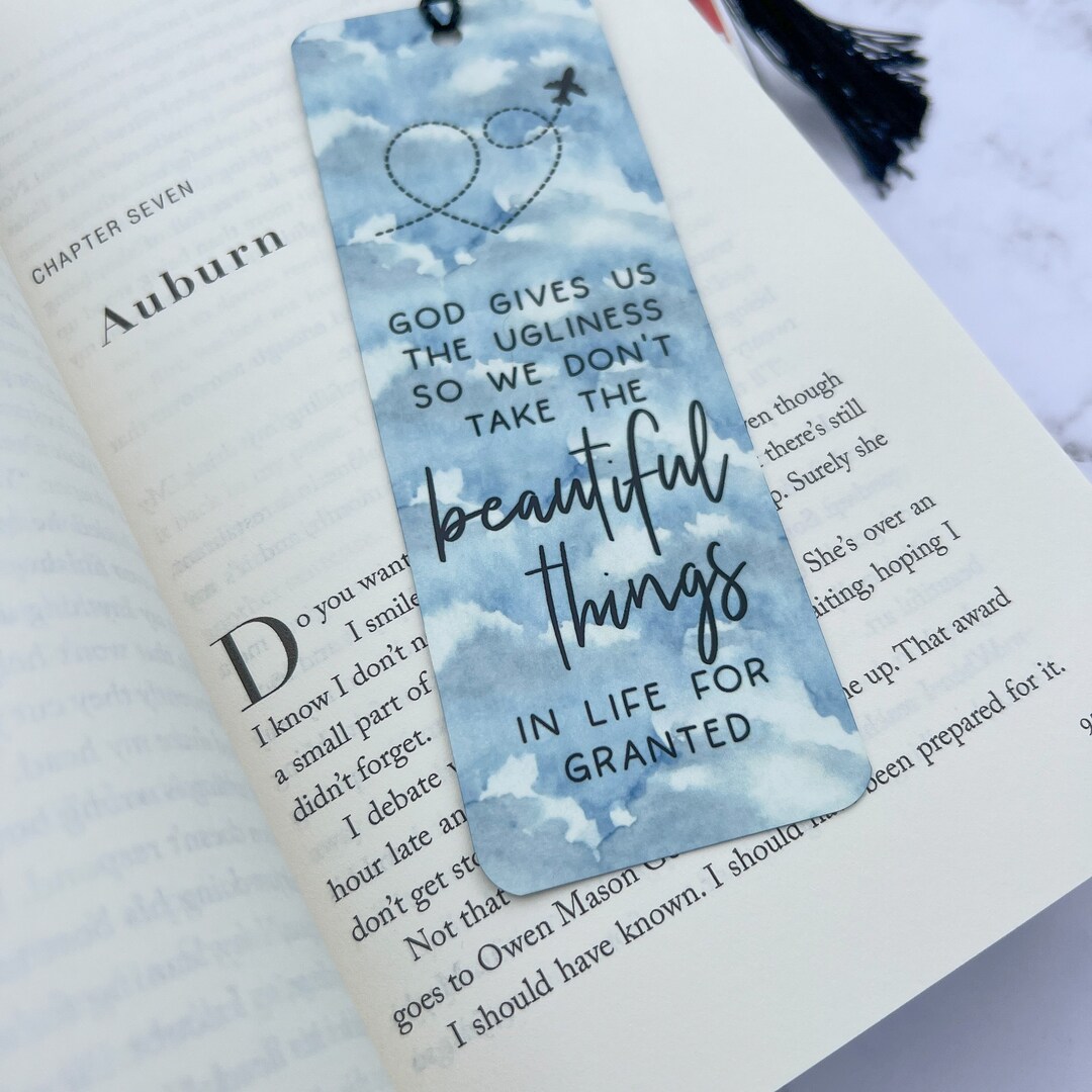 Ugly Love Bookmark, Colleen Hoover Bookmark, Coho Bookmark, Coho ...