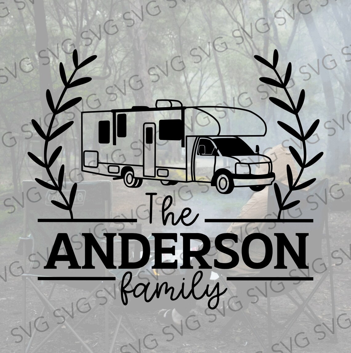 Family Name Class C Svg Class C SVG Camper SVG Camper Cut - Etsy