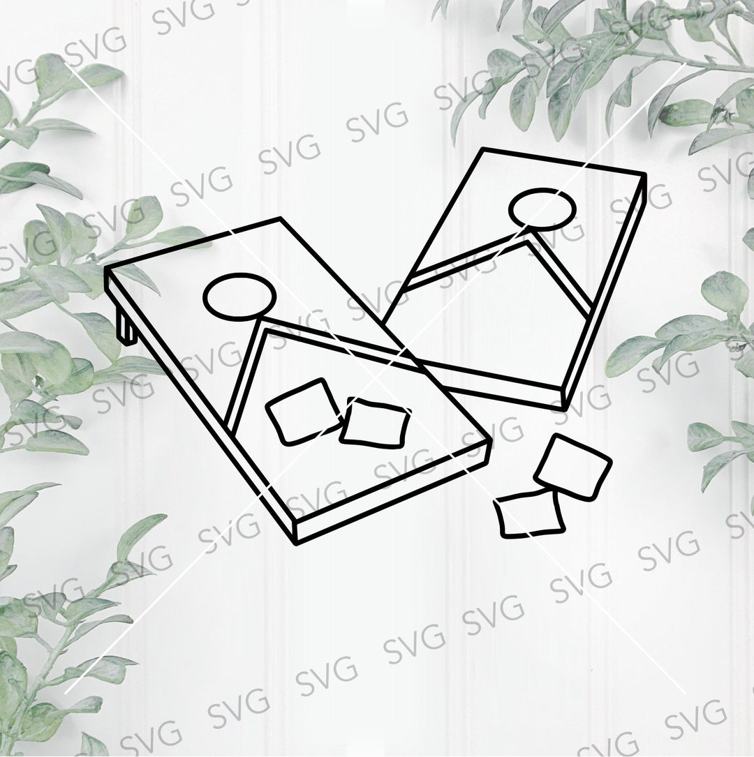Cornhole SVG, Bean Bag Toss Svg - Etsy