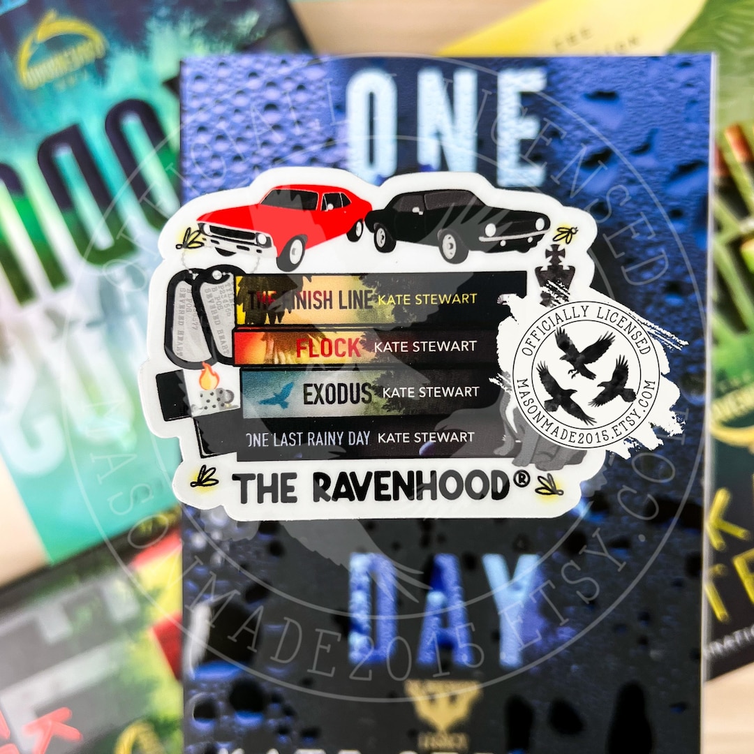 Ravenhood Book Stack Licensed Sticker, Kate Stewart Sticker, the ...