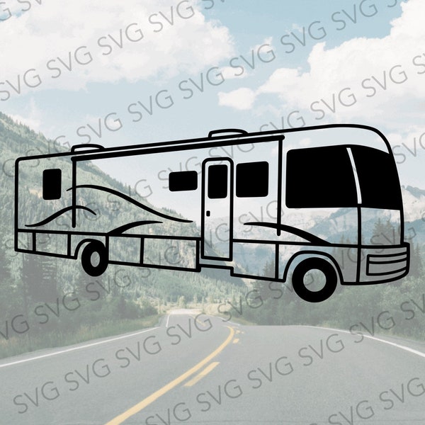 Class a Rv Svg - Etsy