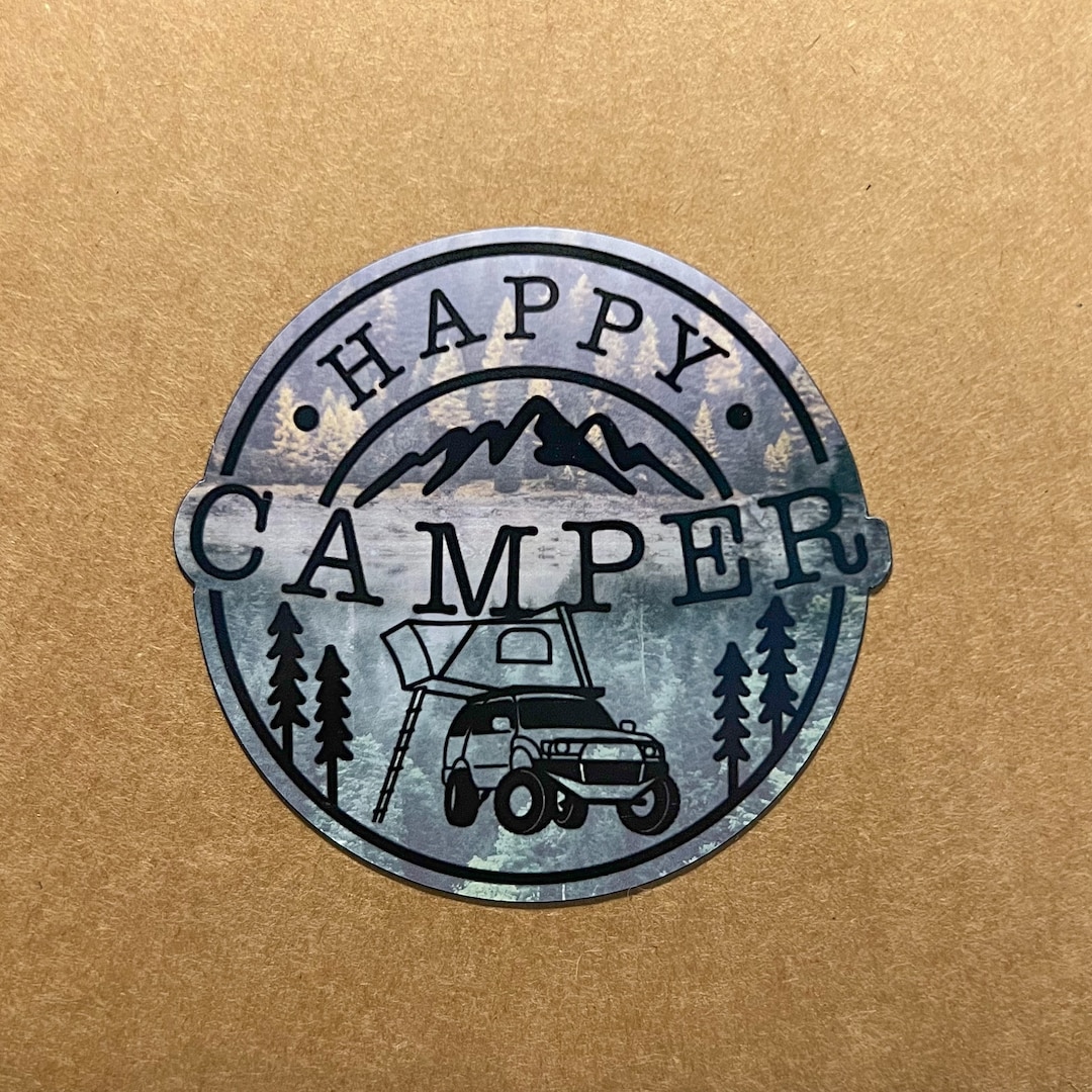 Adventure Magnet Happy Camper Magnet Camper Gift Magnet for - Etsy