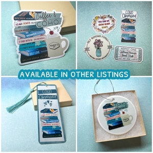 Coho Bookmark Dusty, Coho Obsessed, Heart Bones Bookmark, Coho Gift ...