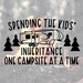 Spending the Kids Inheritance Decal, Funny RV Decal, Retired RV Decal ...