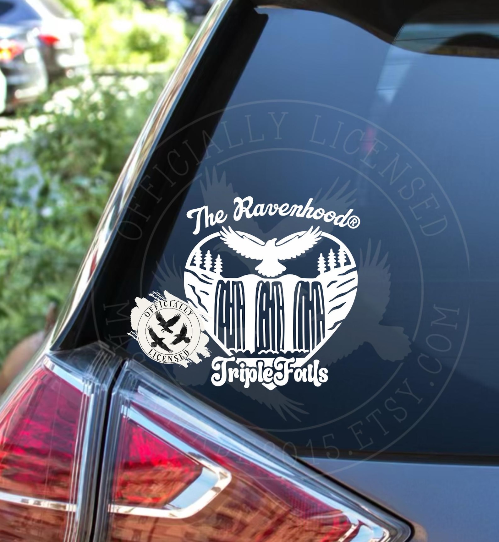 Licensed Triple Falls Ravenhood Decal, Kate Stewart Sticker, the ...