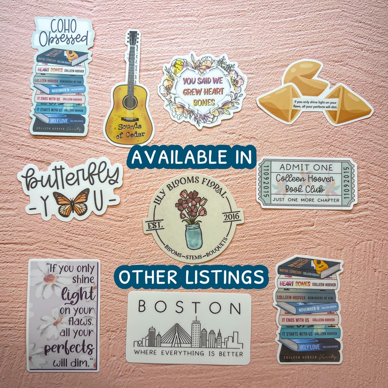 Coho Bookmark Guys of Coho Bookmark Colleen Hoover Bookmark - Etsy