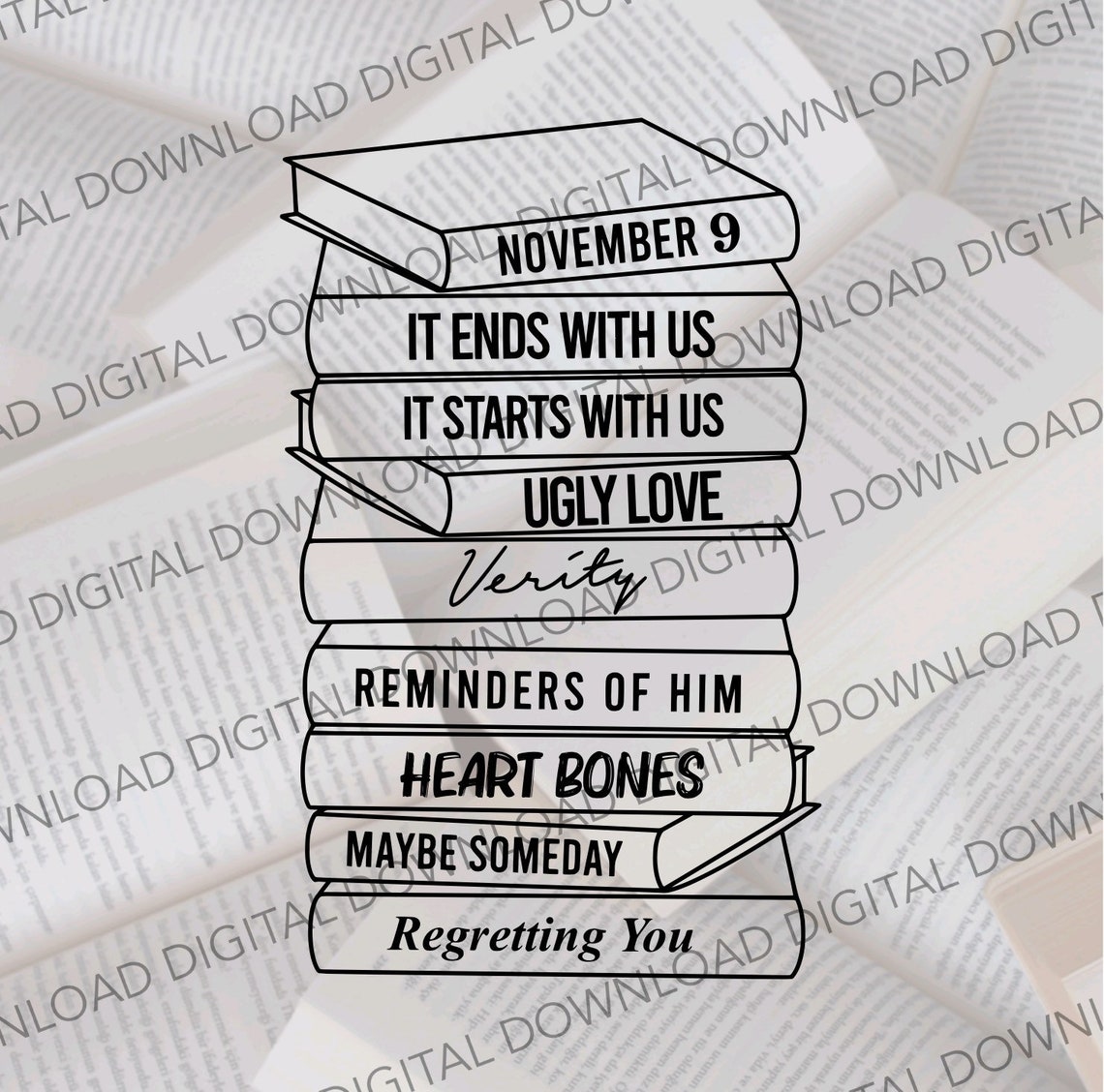 Coho SVG, Coho Book Stack SVG, IEWU Svg, It Starts With Us Svg, Coho ...