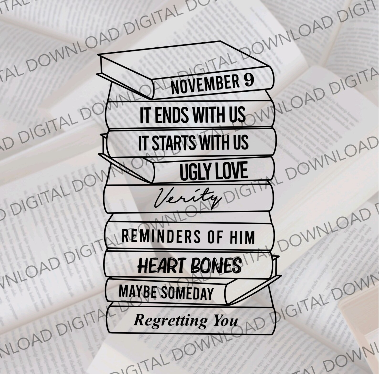 Coho SVG, Coho Book Stack SVG, IEWU Svg, It Starts With Us Svg, Coho ...