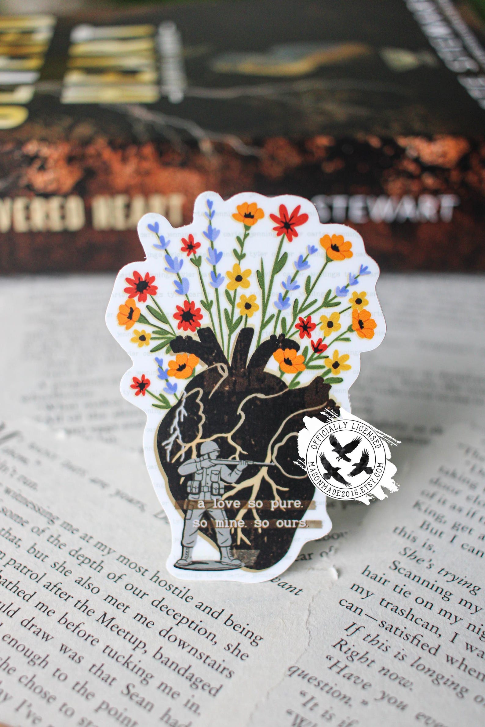 Severed Heart Licensed Sticker, Tyler Jennings Sticker, Severed Heart ...