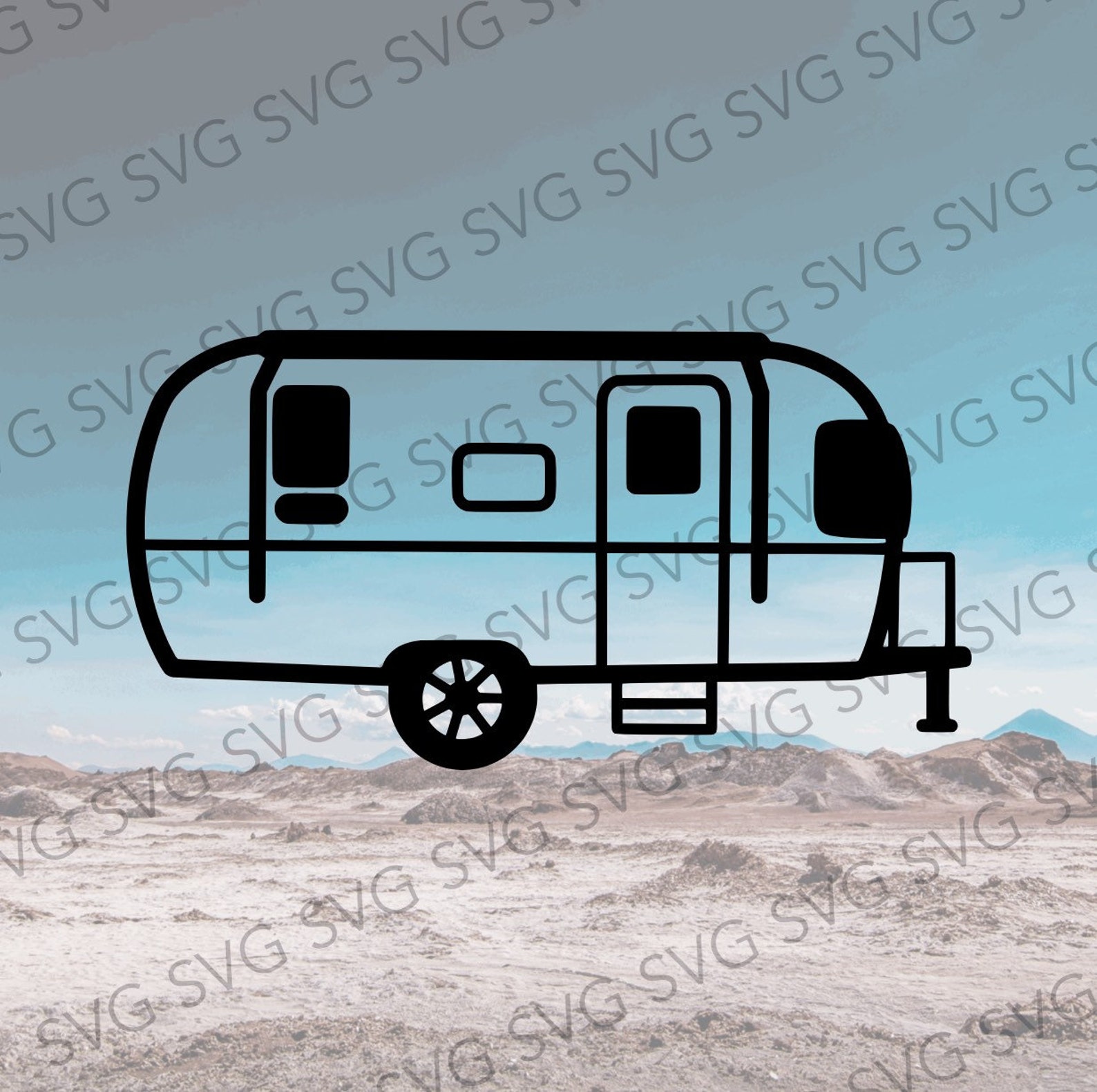 Trailer SVG Travel Trailer Mini Camper SVG Camper SVG - Etsy