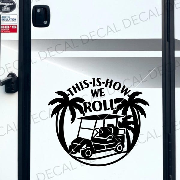 Golf Cart Decals - Etsy