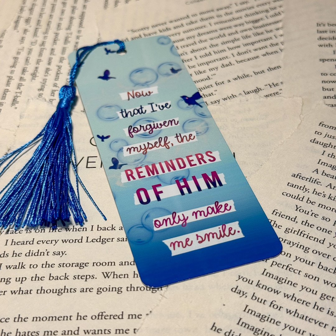Reminders of Him Bookmark, Coho Bookmark, Coho Obsessed, Coho Gift ...