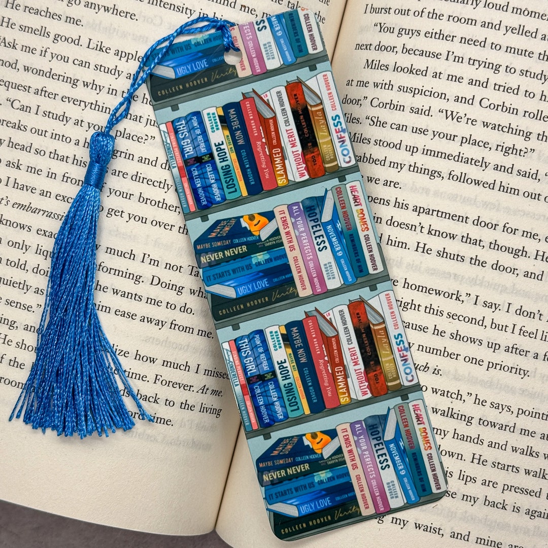 Coho Bookmark Book Shelf, Colleen Hoover Reading List, Coho Obsessed ...